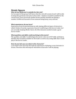 Actors interview questions abdullah | PDF