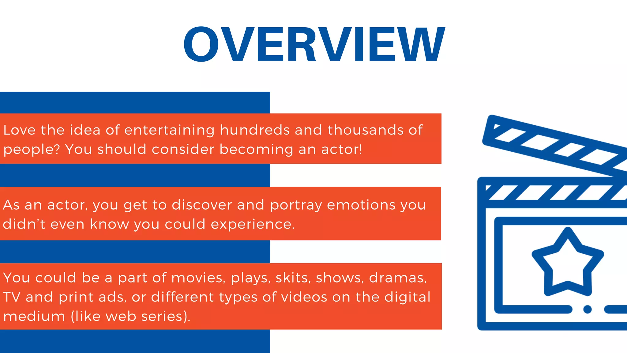 What does it take to become an actor? | PPT