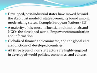 Actors of international relations | PPTX