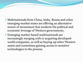 Actors of international relations | PPTX
