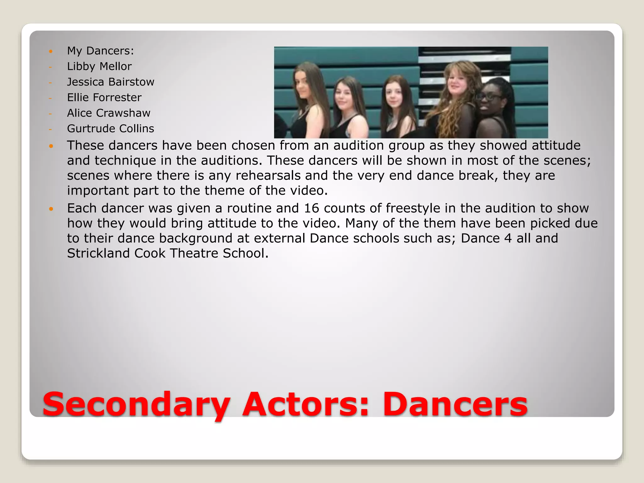 Actors powerpoint | PPTX