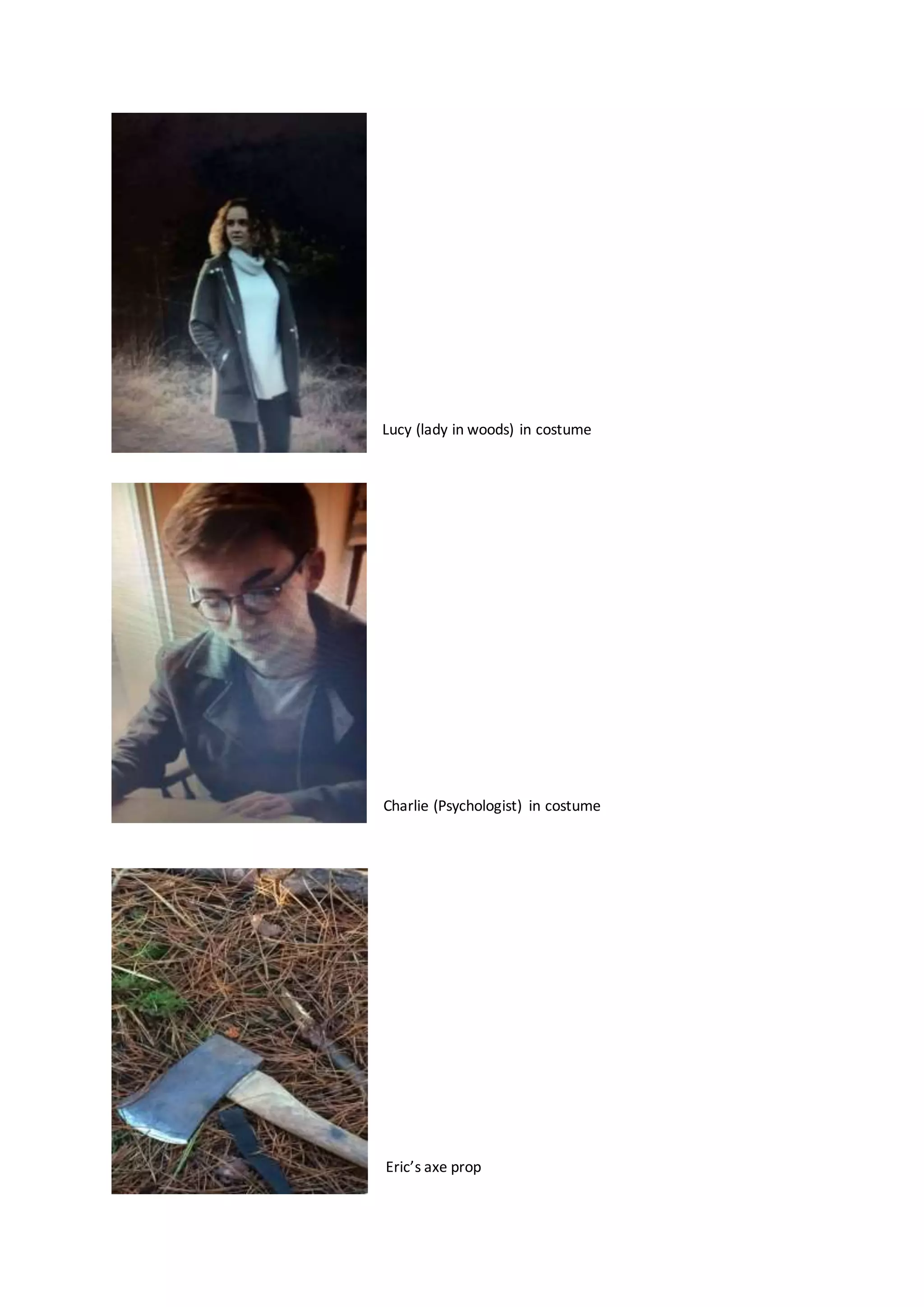 Actors, props and costume | PDF