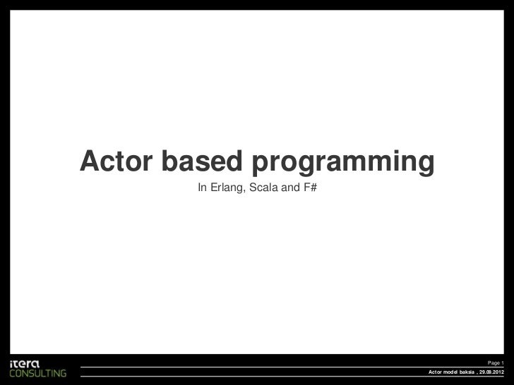 Actor Three Languages