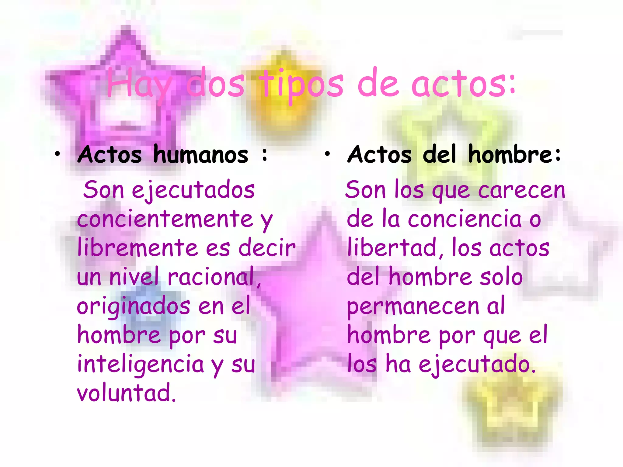 Actos humanos | PPT
