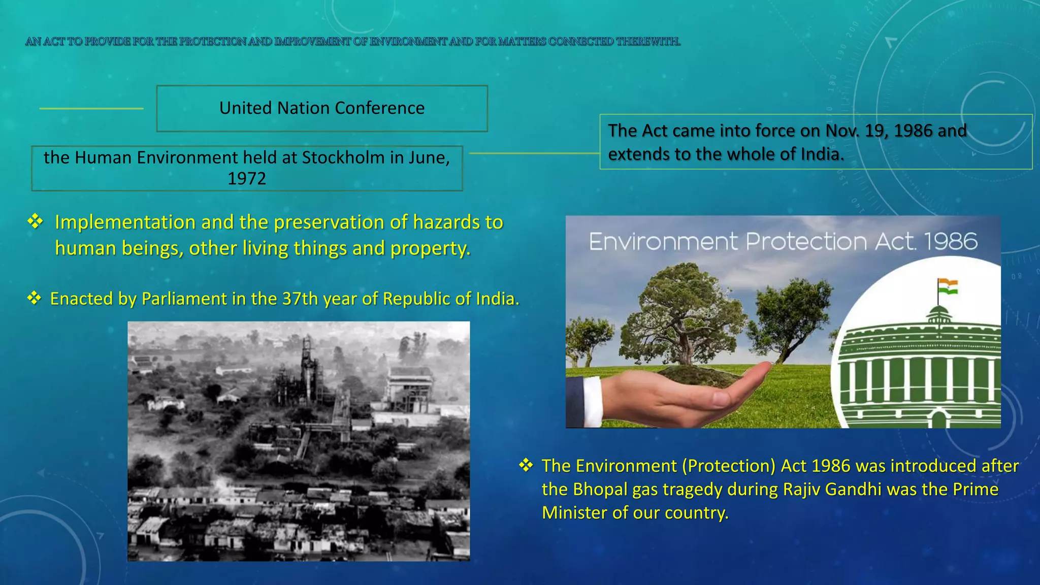 Environment Protection Act 1986 | PPTX | Environmental Services ...