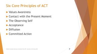 ACT, What Every Counselor Should Know | PPT