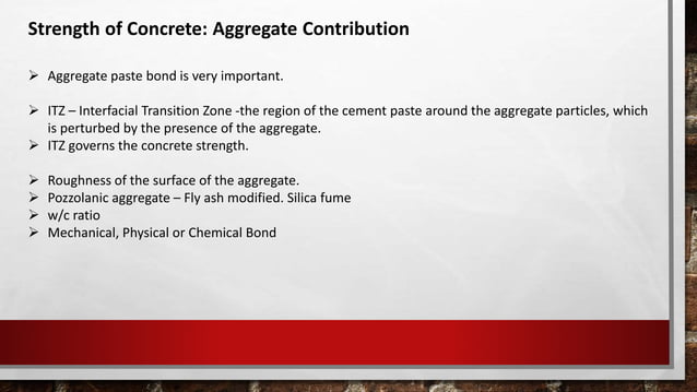 Concrete Technology | PPT
