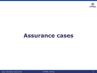 Assurance Cases | PPTX