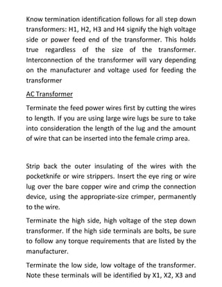 AC TRANSFORMER | DOCX