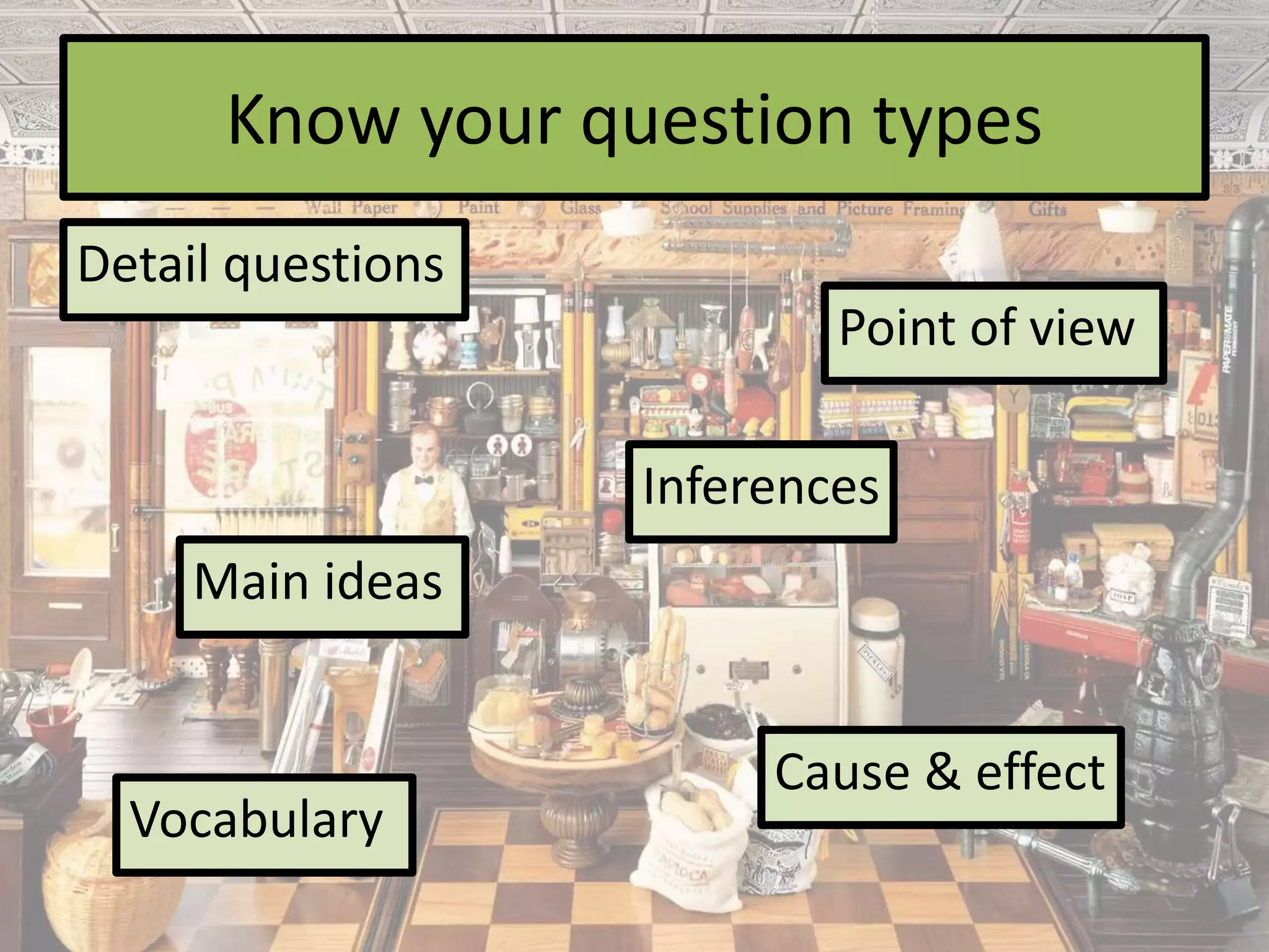 BHS ACT Reading test tips | PPTX | Educational Assessment | Education