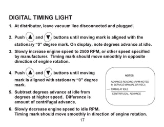 Actron CP7527 Inductive Timing Light User Manual | PPT
