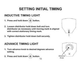 Actron CP7529 Digital Timing Light User Manual | PDF