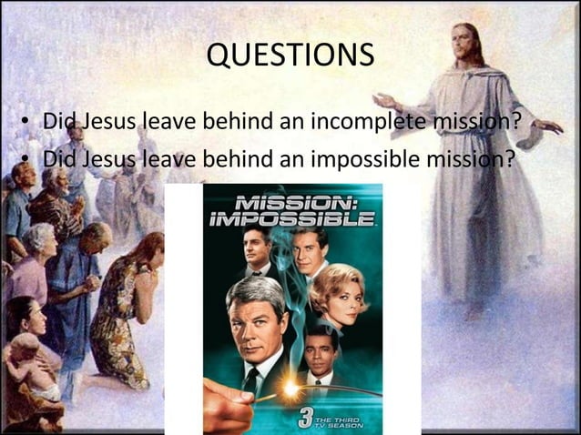Acts 1:1-11 Mission Possible | PPT