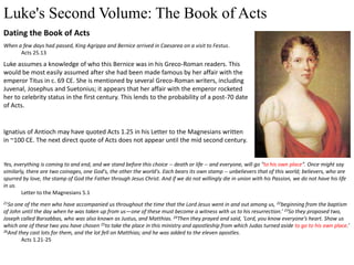 Acts of the Apostles | PPTX