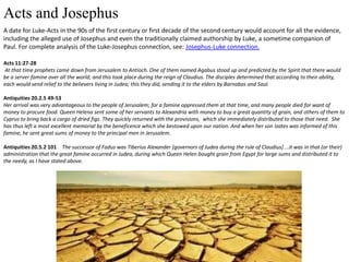 Acts of the Apostles | PPTX