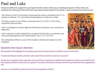 Acts of the Apostles | PPTX