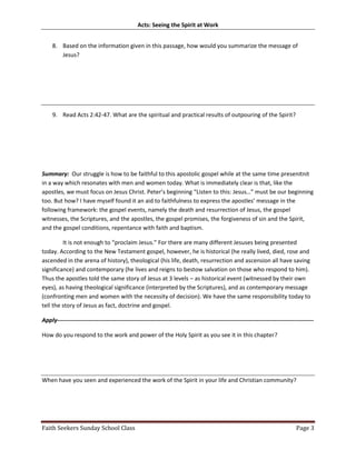Acts Lesson 2 | DOCX
