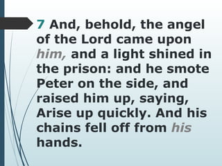 In the Bible The Study of "Acts" 12 - 5 - 7 .pptx