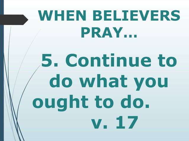 In the Bible The Study of "Acts" 12 - 5 - 7 .pptx