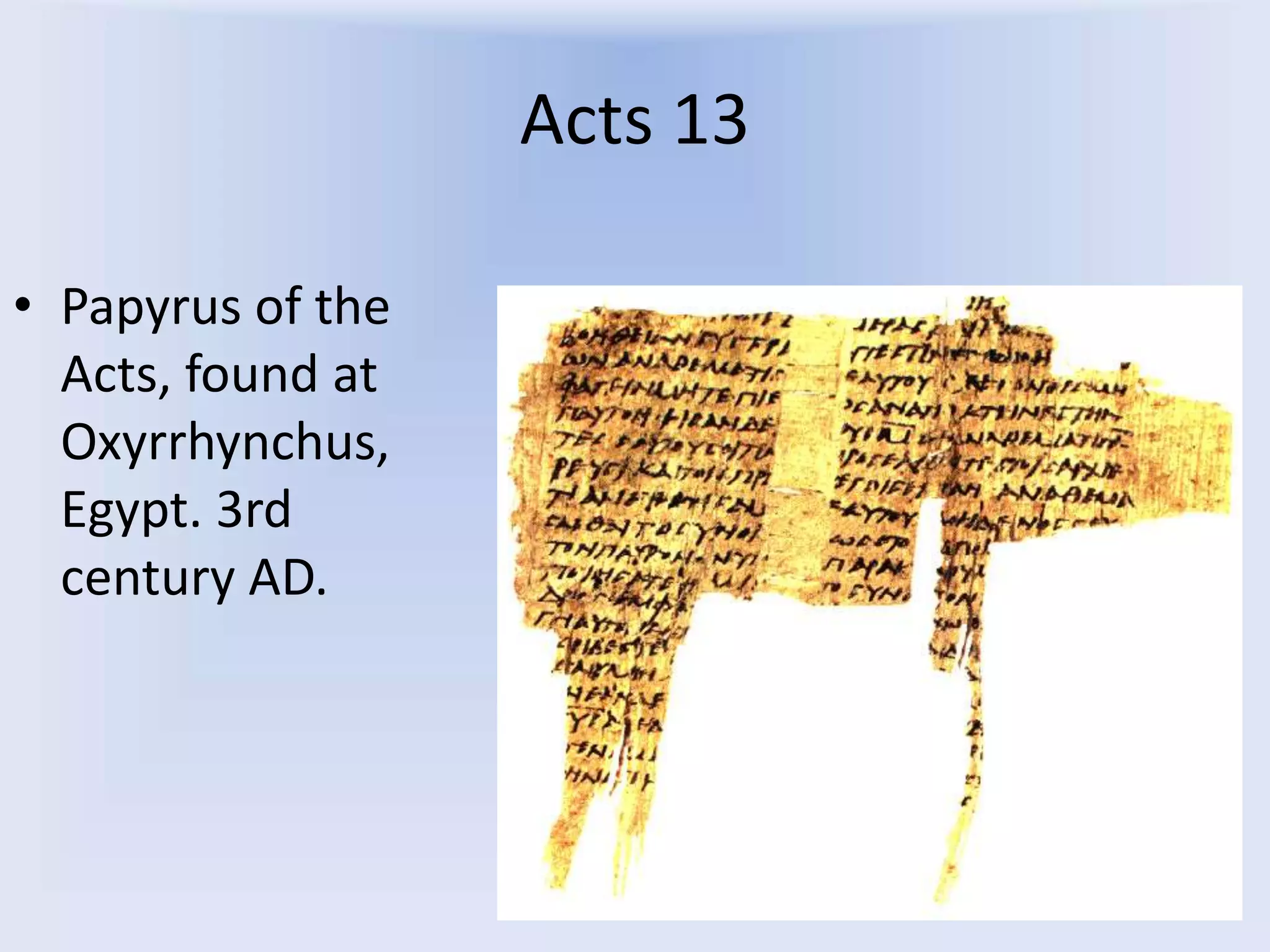 Acts 13, Antioch Church Headquarters, minister huperetes, What ...