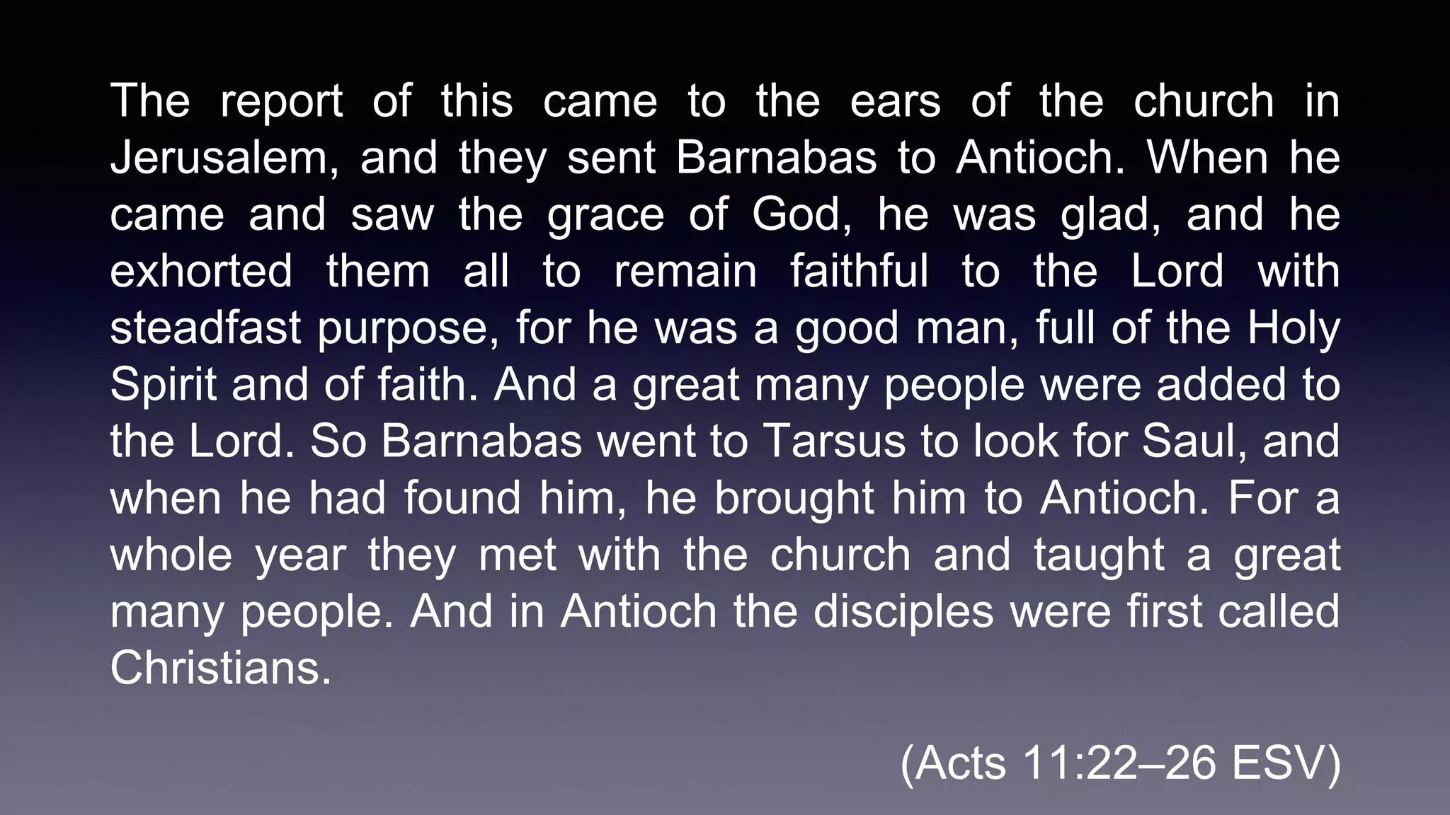 Acts 13 Paul in Antioch | PPTX