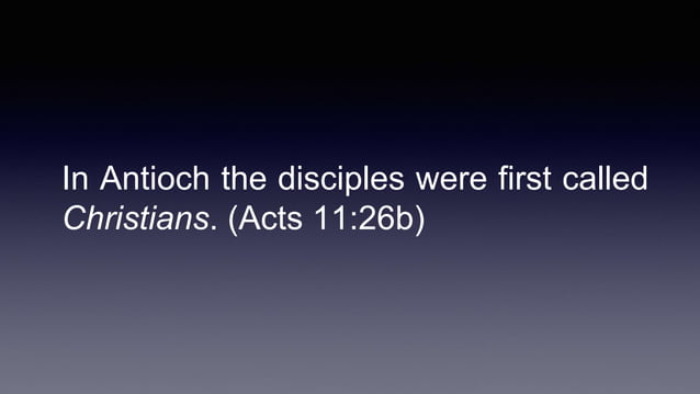 Acts 13 Paul in Antioch | PPTX | Christianity | Religion & Spirituality
