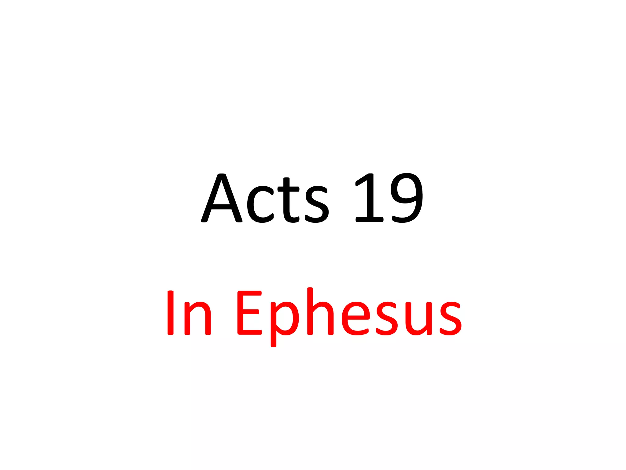 Acts 19 | PPTX