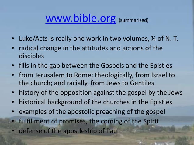 Acts 1, The Person and works of the Holy Spirit, restoring the kingdom ...