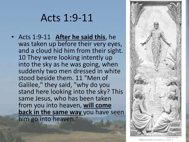 Acts 1, The Person and works of the Holy Spirit, restoring the kingdom ...