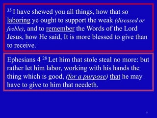 Acts 20e to trust god is to live life his way | PPTX