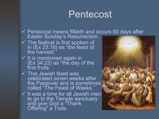 Pentecost - First Reading: Acts 2:1-11- | PPSX