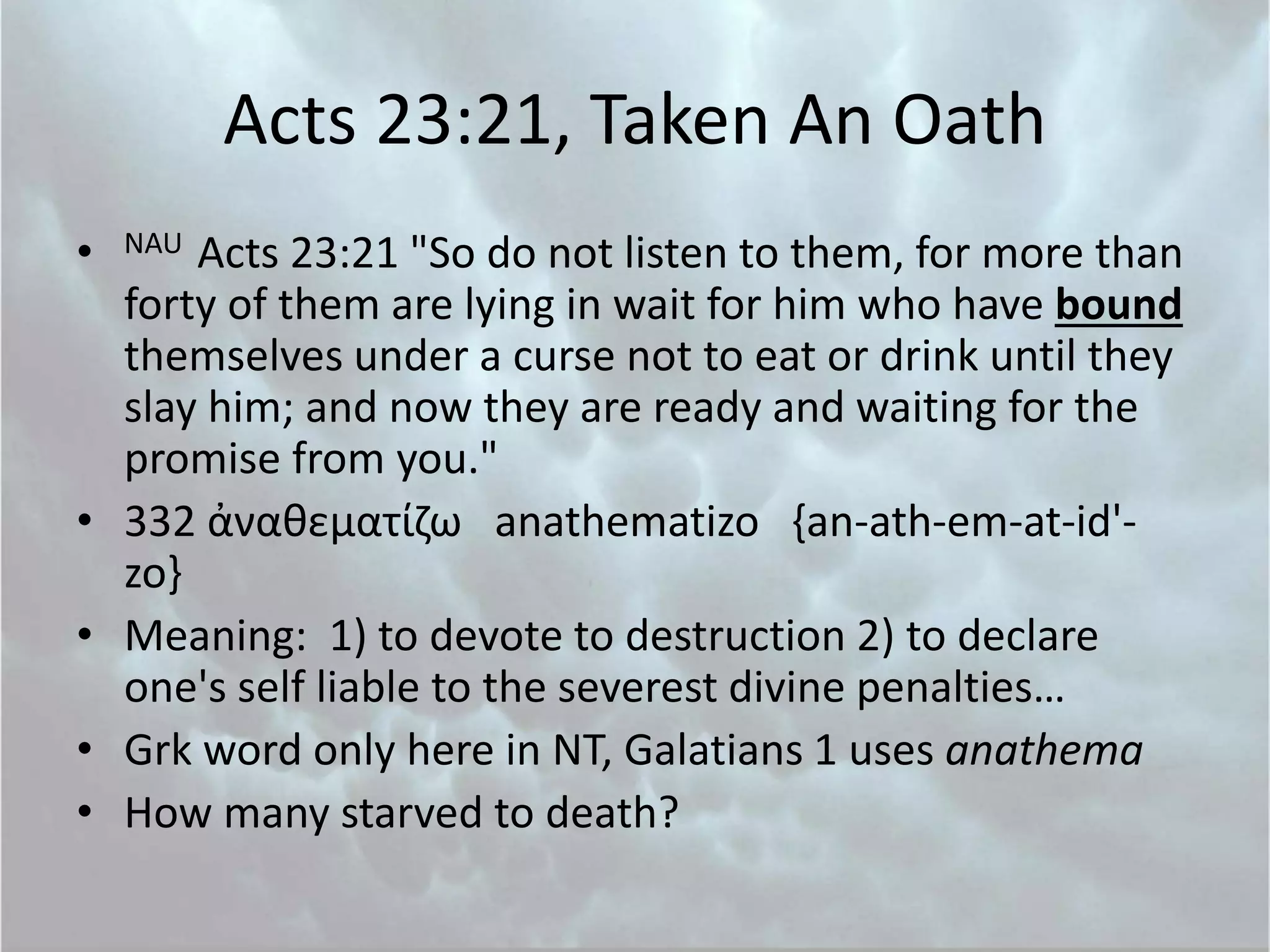 Acts Chapter 23, Ananias, Sadducees Pharisees, Separation Of Church And ...