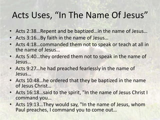 Acts 3, Beautiful Gate, authority, the name of Jesus, Solomon’s ...