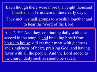 Acts 4d The early church rocked. | PPT