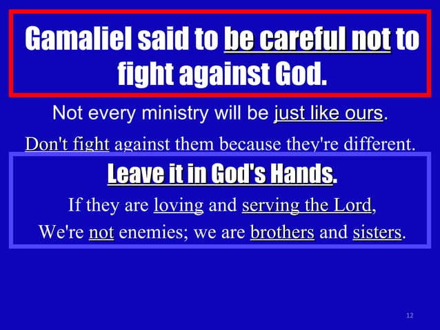 Acts 5d The Courage of the Apostles | PPT