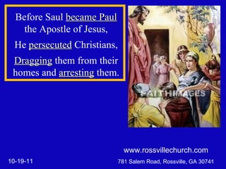 Acts 8a Martyrdom of Stephen | PPT