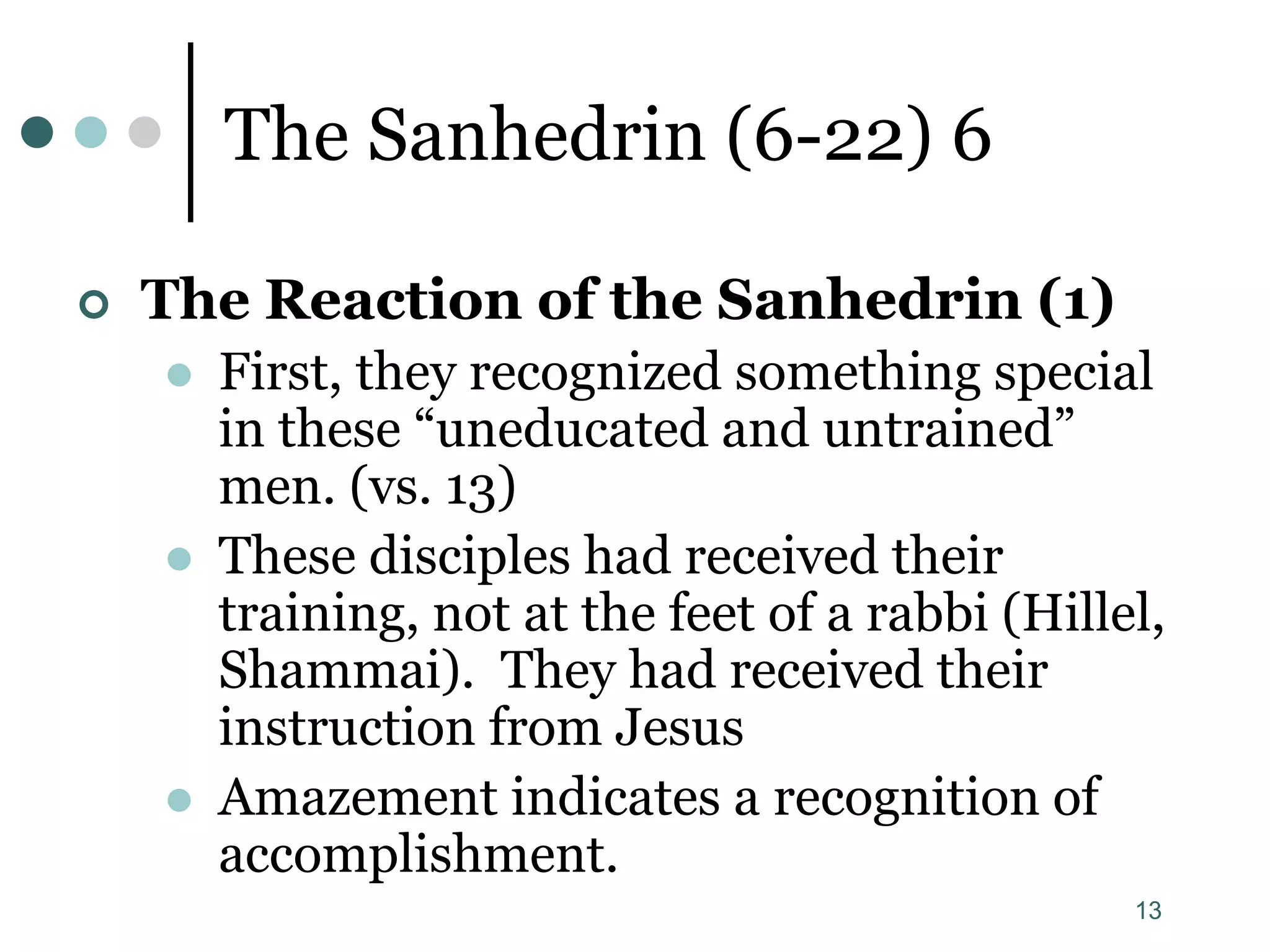 The Book of Acts: Chapter 4 | PPSX