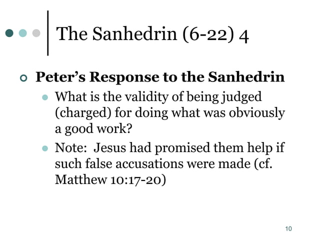 The Book of Acts: Chapter 4 | PPSX