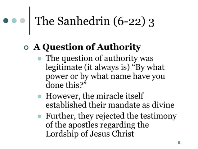 The Book of Acts: Chapter 4 | PPSX