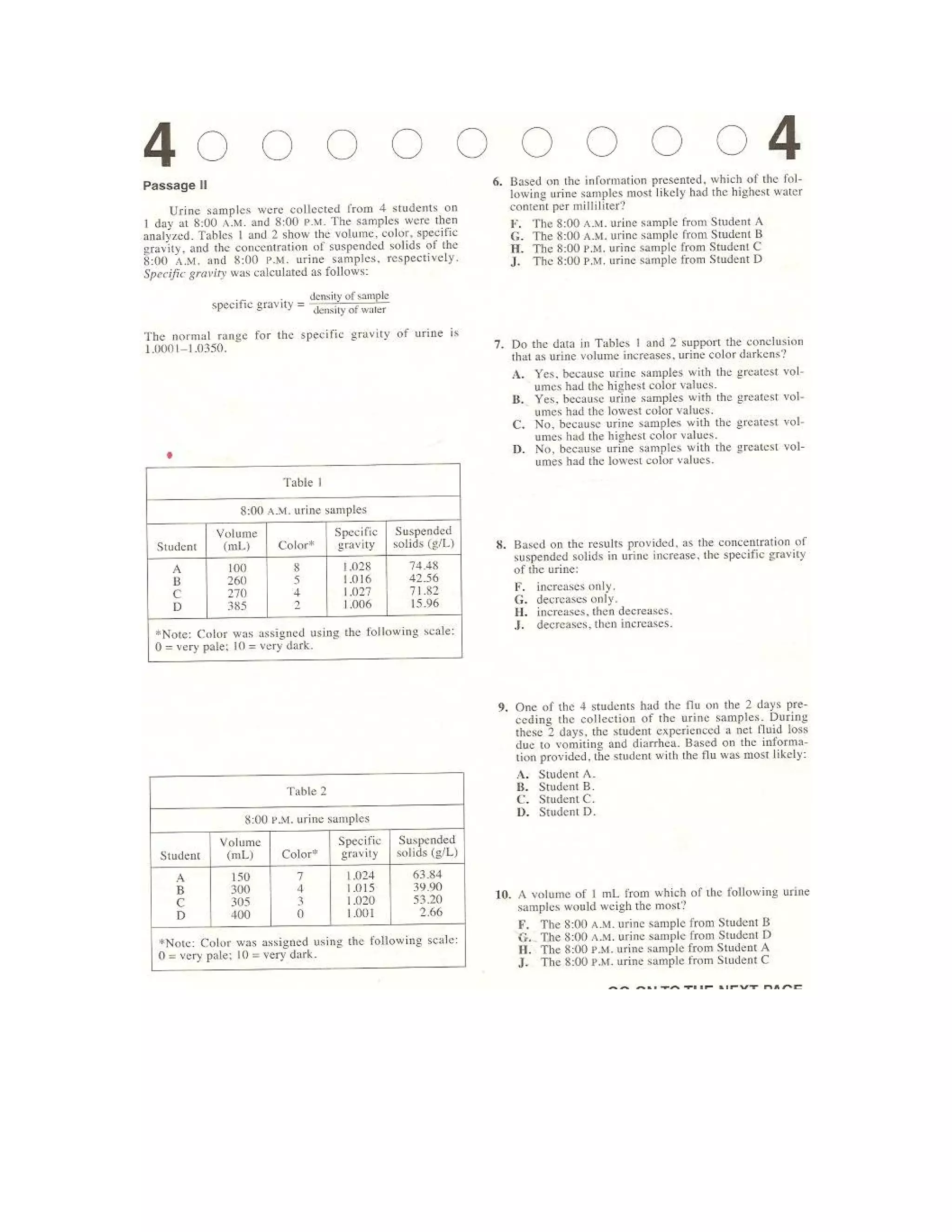 Act science example | DOC