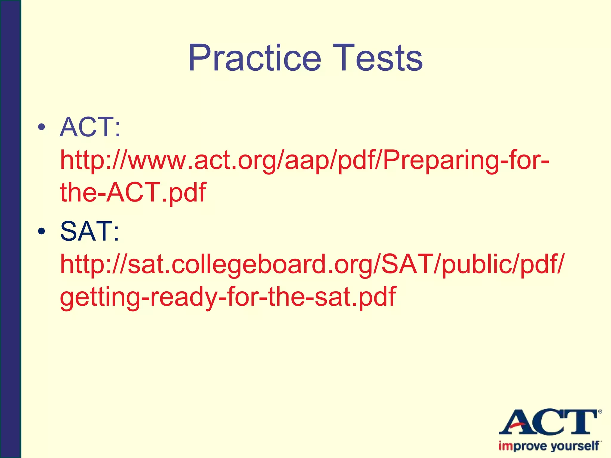 Act seminar presentation | PPT