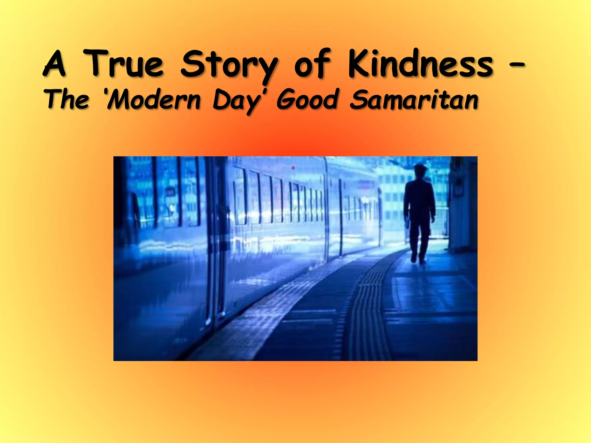 Acts of kindness ks3 | PPT