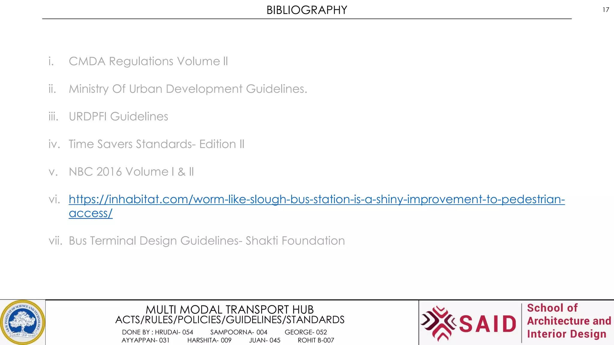 Data Collection-Standards- Bus Terminal- Multi-Modal Hub | PDF