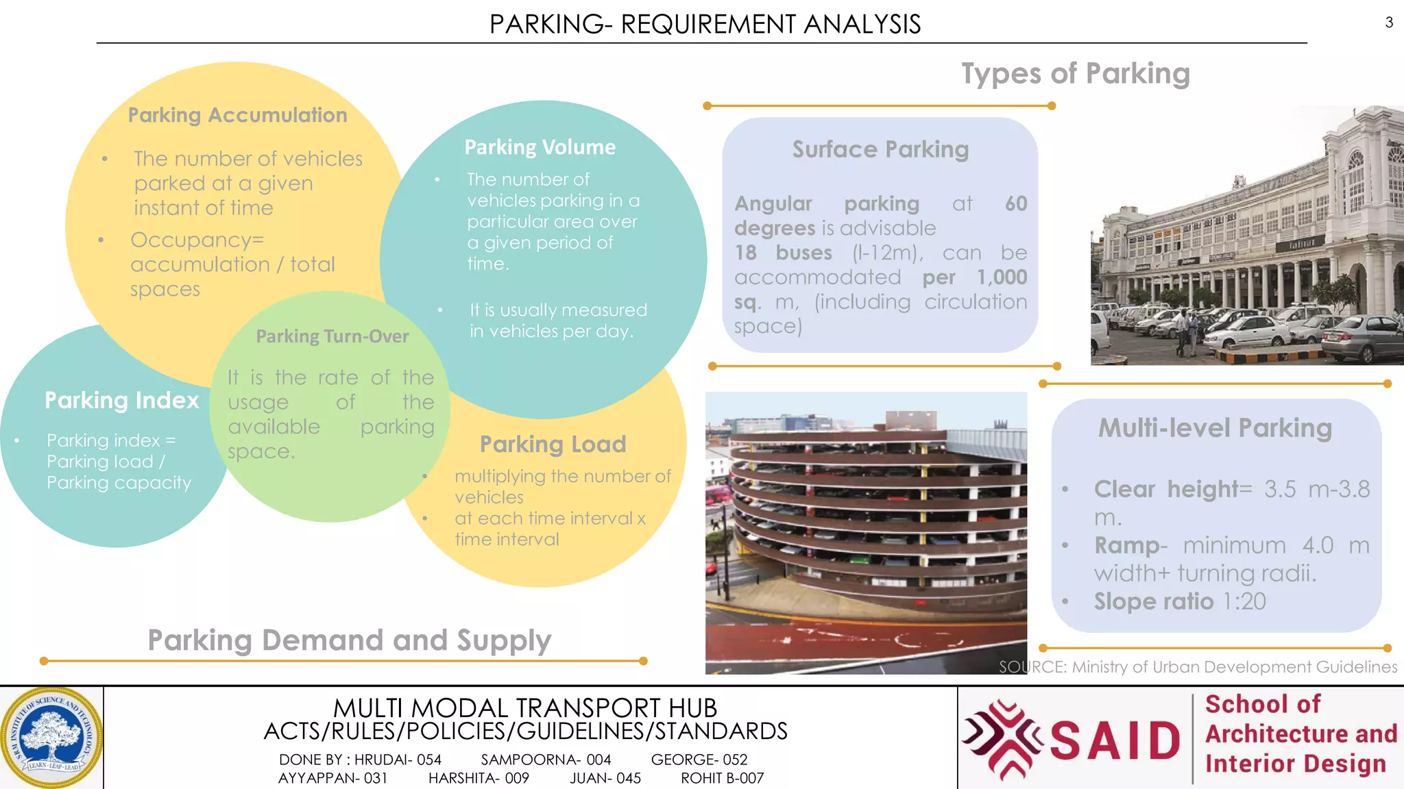 Data Collection-Standards- Bus Terminal- Multi-Modal Hub | PDF