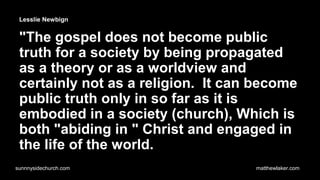 The Perception of the Church | PPT