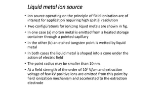 Advanced Electron Beam Sources and Scattering Phenomena in Material ...