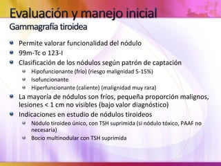 Actuación en el paciente con nódulo tiroideo | PDF