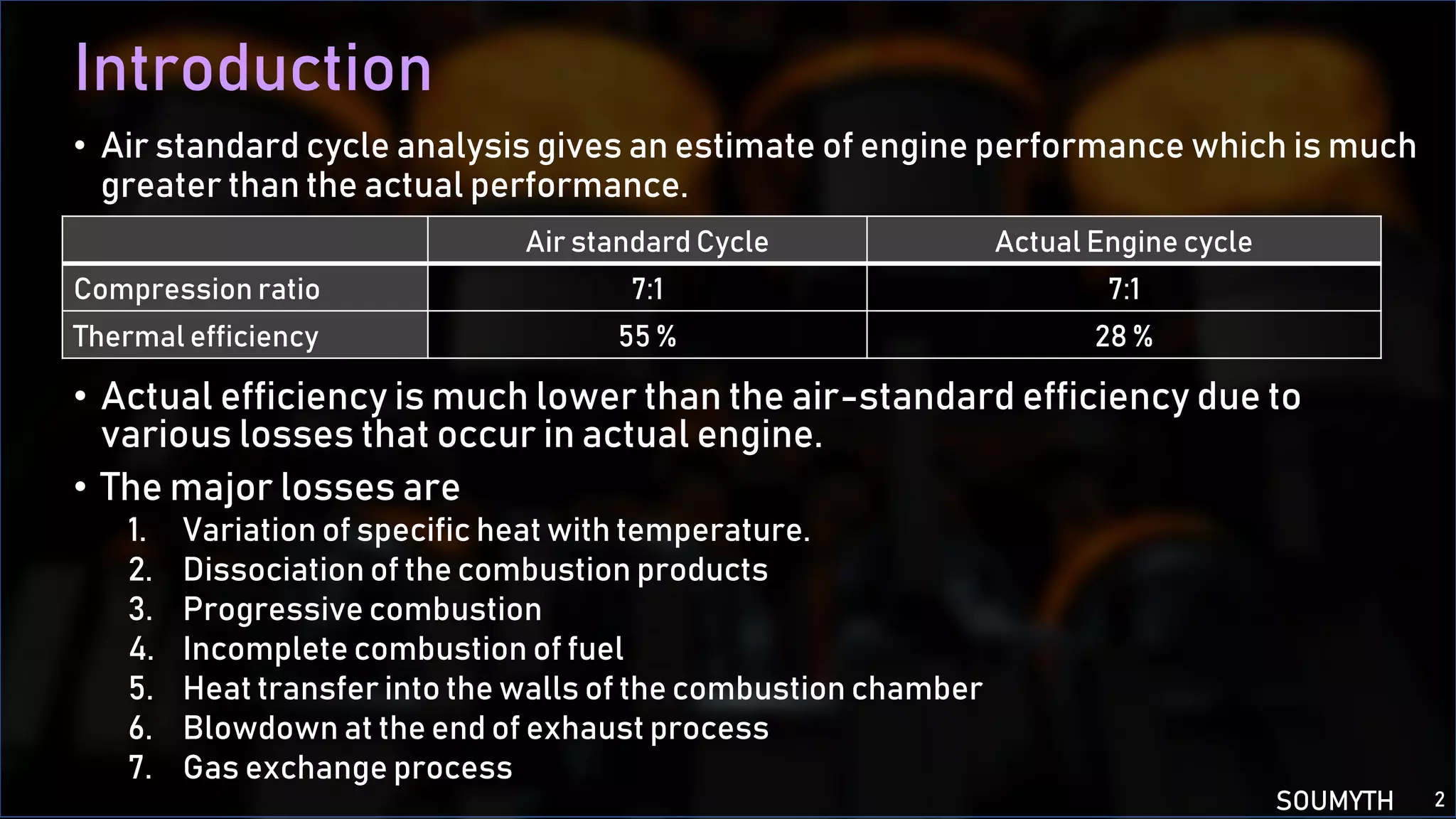 Actual cycles of IC engines | PDF