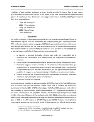 Actualizacion de las Tablas del Pan, 2016 | PDF