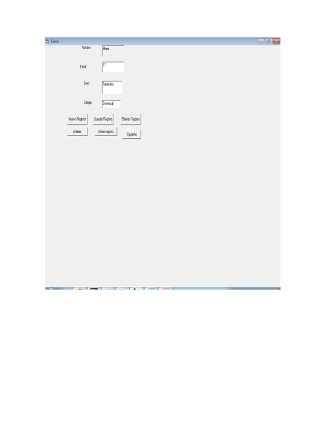 Actualizando base de datos visual basic 6.0
